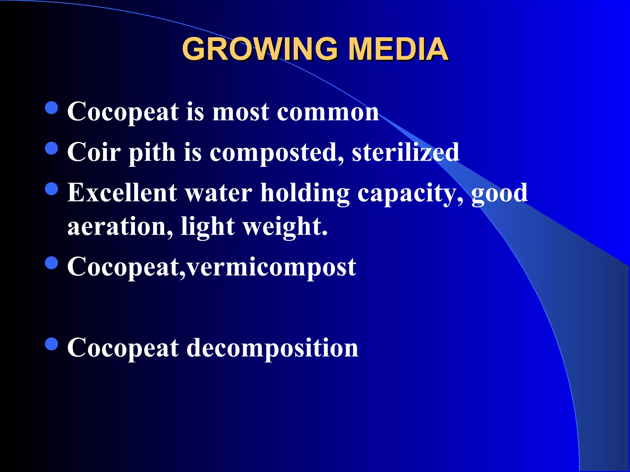 Quality Vegetable Seedling Production 31 5 2016