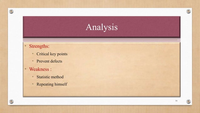 Quality without tears by Crosby | PPTX