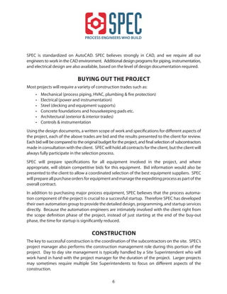 SPEC Process Engineering&Construction | PDF