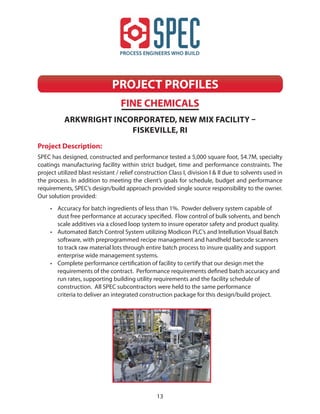 SPEC Process Engineering&Construction | PDF