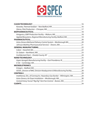 SPEC Process Engineering&Construction | PDF