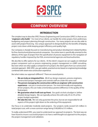 SPEC Process Engineering&Construction | PDF