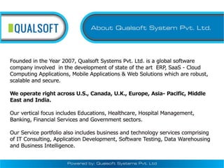 Introduction of Qualsoft | PPTX