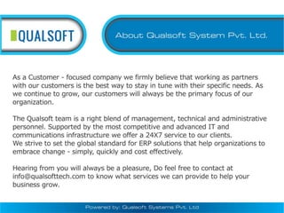Introduction of Qualsoft | PPTX