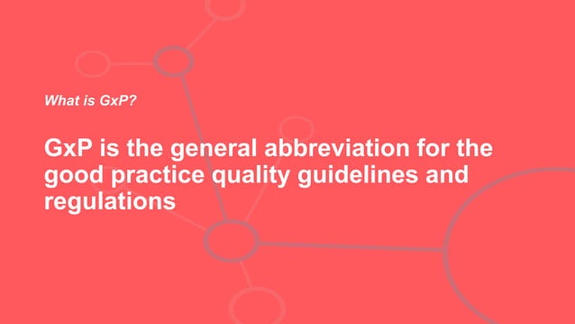 Qualsys GXP presentation | PPTX | Pharmaceutical Industry | Industries