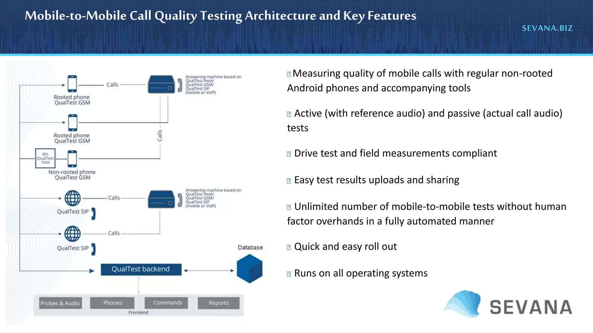 Sevana QualTest | PPT