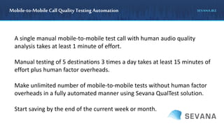 Sevana QualTest | PPTX