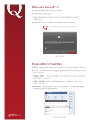 Qualtrics Introduction Presentation | PDF