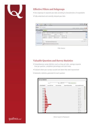 Qualtrics Introduction Presentation | PDF