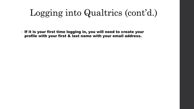 Qualtrics Introduction | PPTX