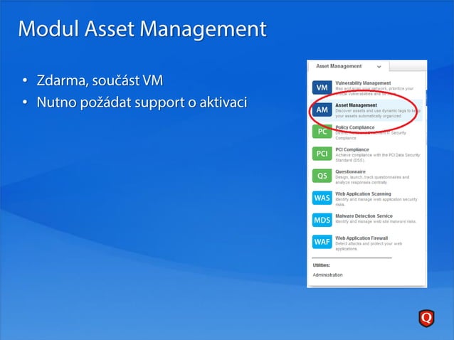 QualysGuard InfoDay 2014 - Asset management | PDF