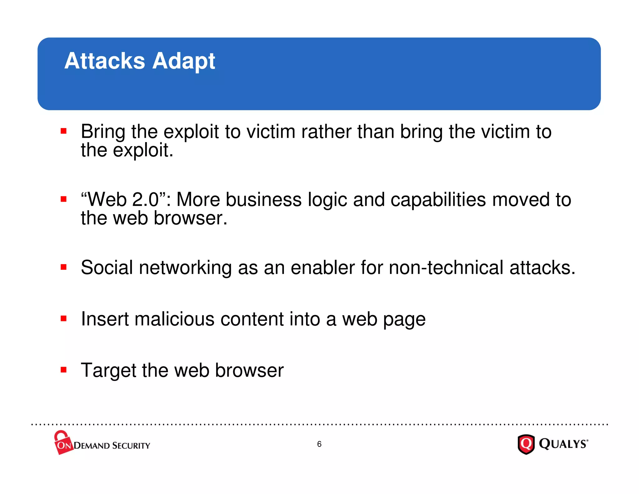 Web Application Scanning 101 | PPT