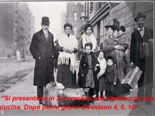 Quando migranti eravamo noi | PPT