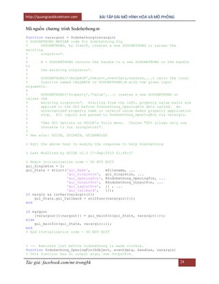 Mô hình hoá và mô phỏng | DOCX