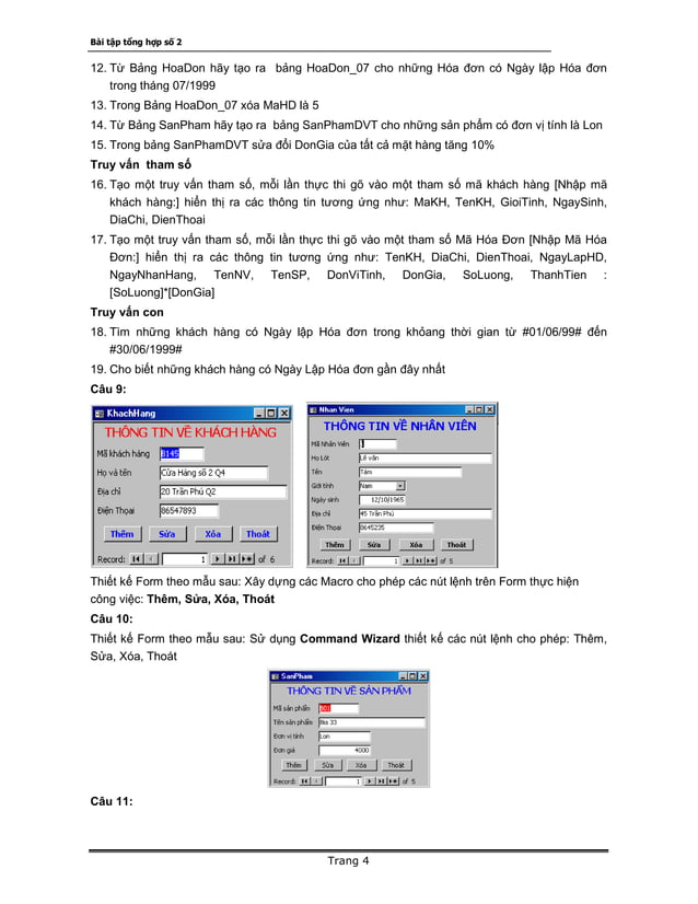 Quan lybanhang | PDF
