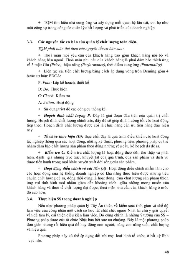 Quan ly chat luong bai giang | PDF