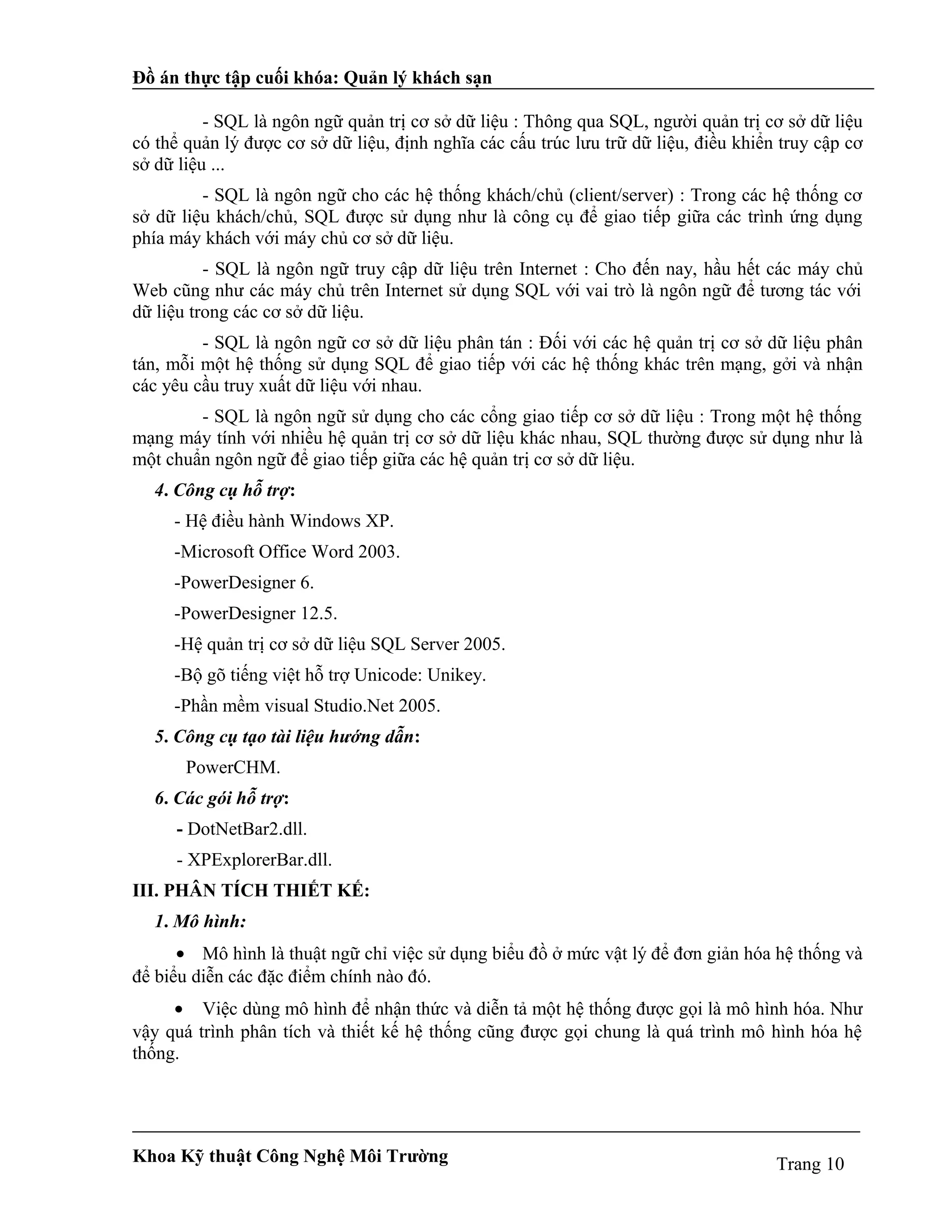 Quan ly khach san cshare | DOC