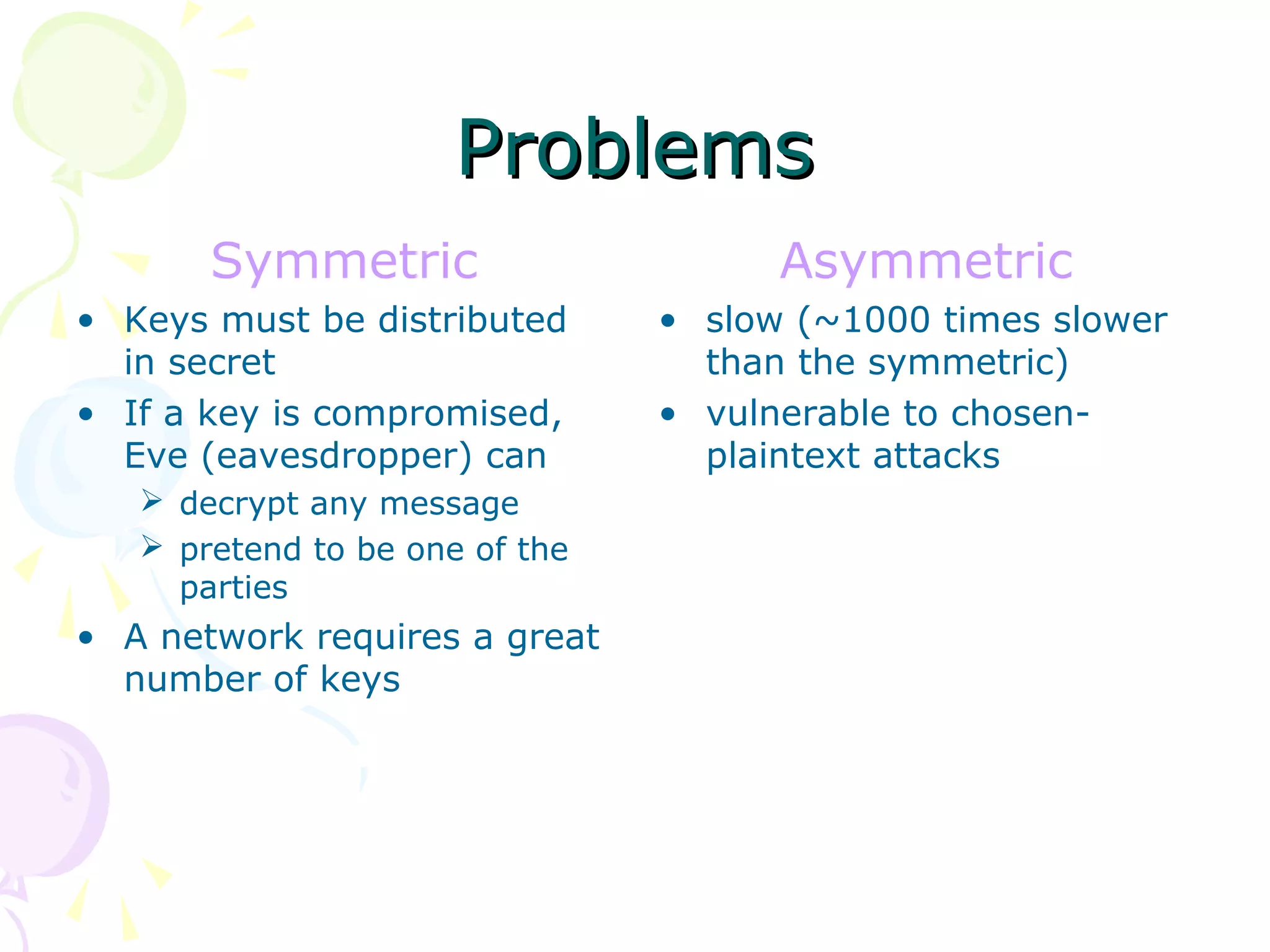 Quan nguyen symmetric versus asymmetric cryptography | PPT