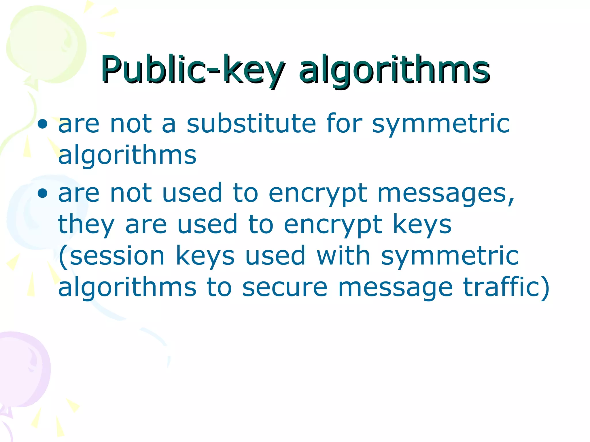 Quan nguyen symmetric versus asymmetric cryptography | PPT