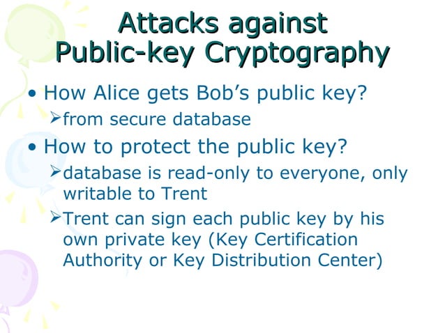Quan nguyen symmetric versus asymmetric cryptography | PPT