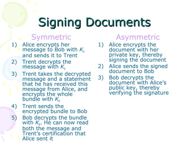 Quan nguyen symmetric versus asymmetric cryptography | PPT