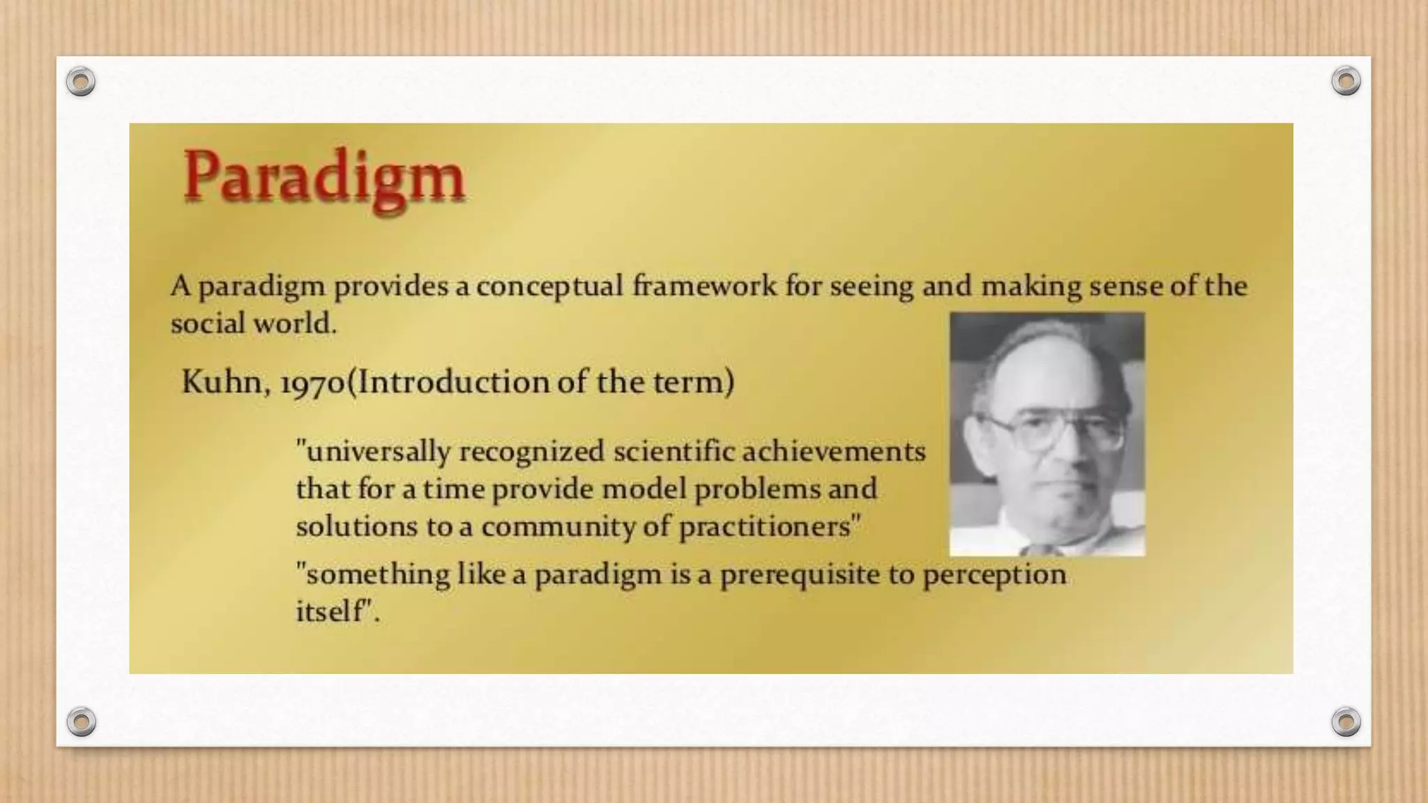 Quantitative paradigm in research | PPTX