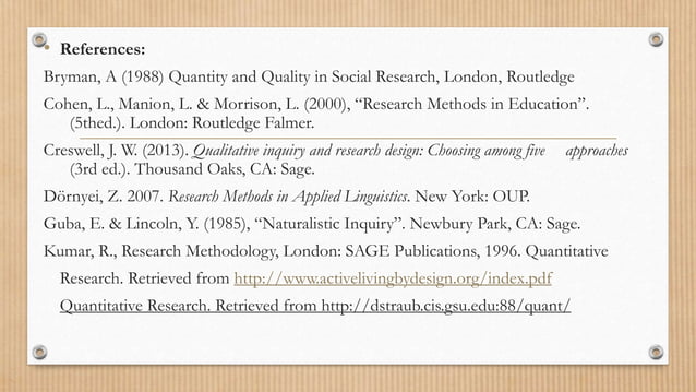 Quantitative paradigm in research | PPTX | Educational Assessment ...