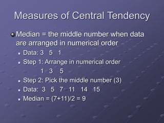 Quant2CentralTendency.ppt