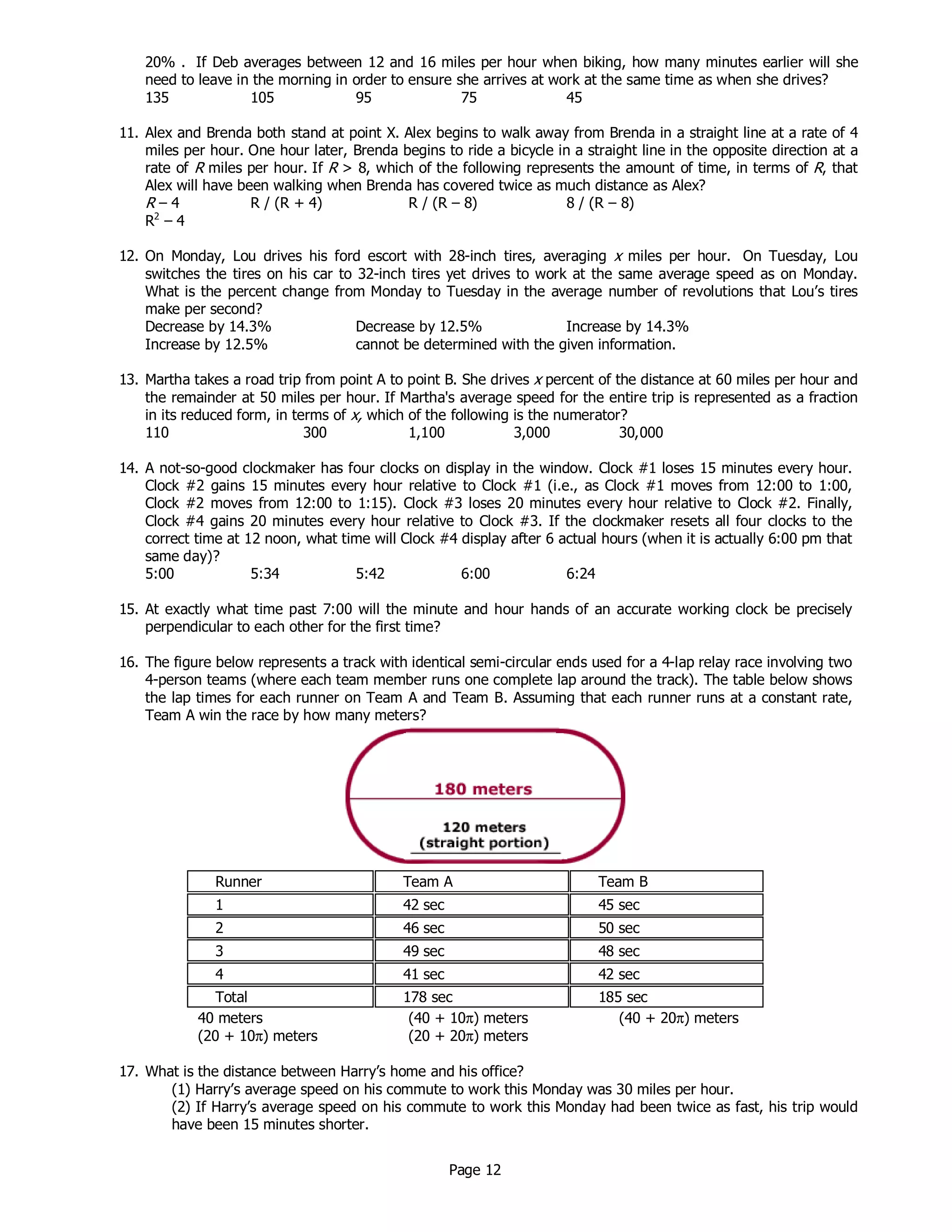 Gmat Quant 700 to 800 level questions | PDF
