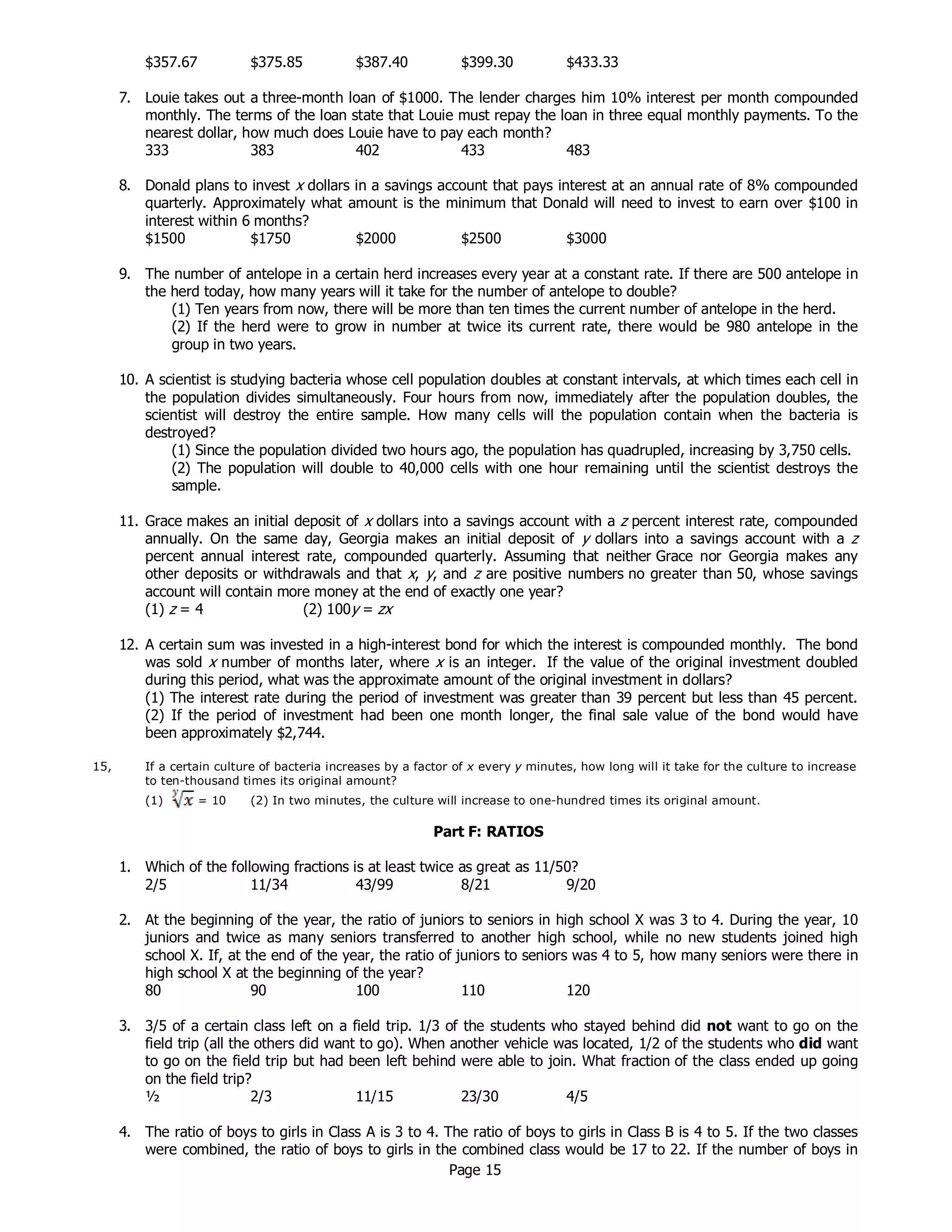 Gmat Quant 700 to 800 level questions | PDF