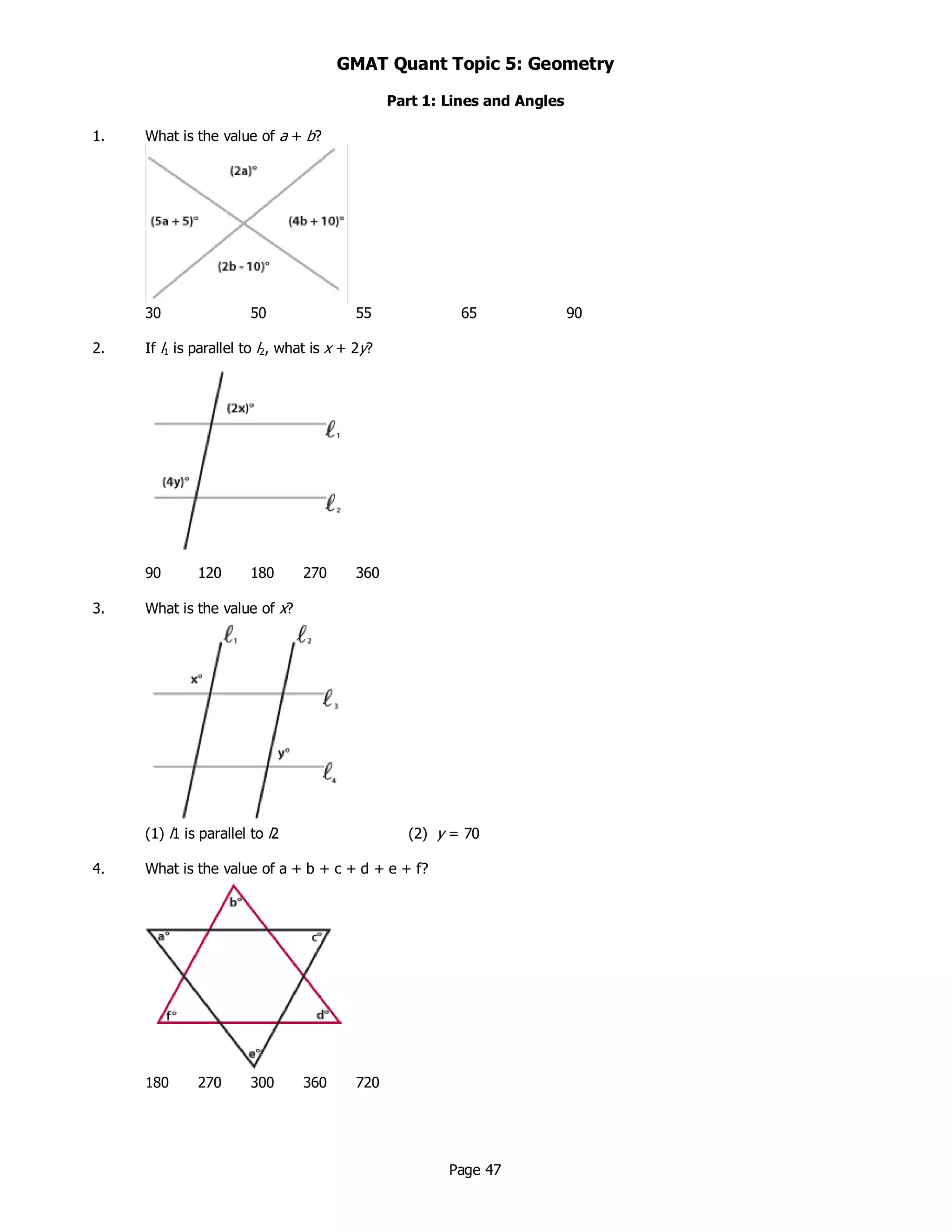 Gmat Quant 700 to 800 level questions | PDF