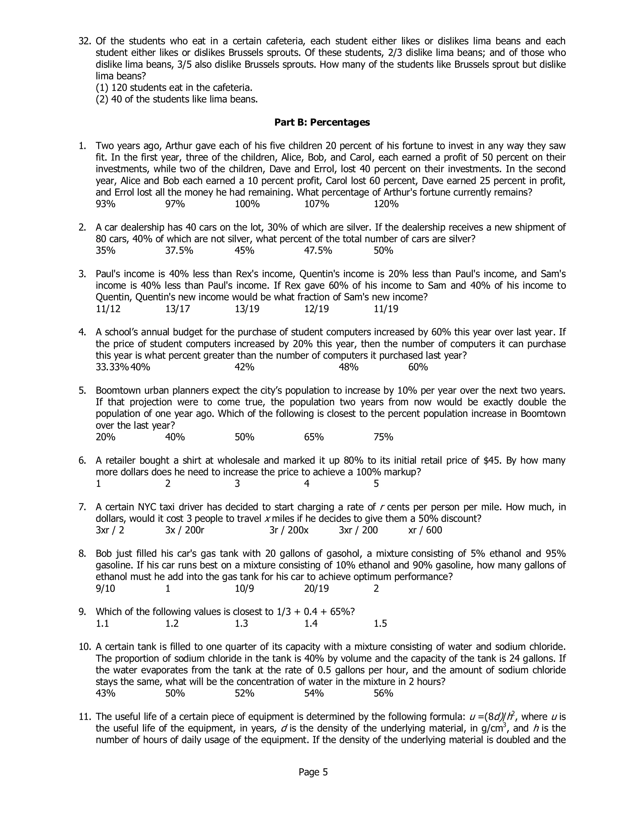 Gmat Quant 700 to 800 level questions | PDF