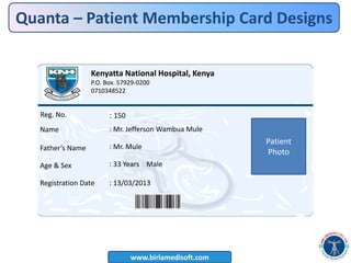[PPT] Hospital management system - Quanta-his | PPTX