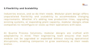 Quanta Process Solutions Modular Plant Design for Streamlined and ...