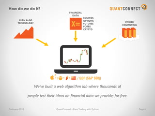 QuantConnect - Introduction to Pairs Trading | PPT