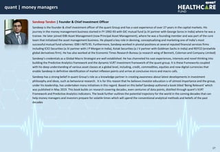 Quant Healthcare Fund | PDF