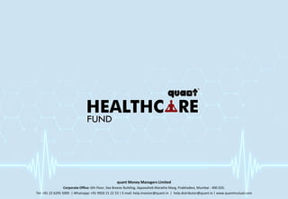 Quant Healthcare Fund | PDF