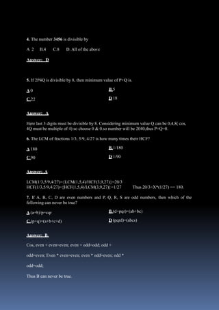 Quantitative questions | PPTX