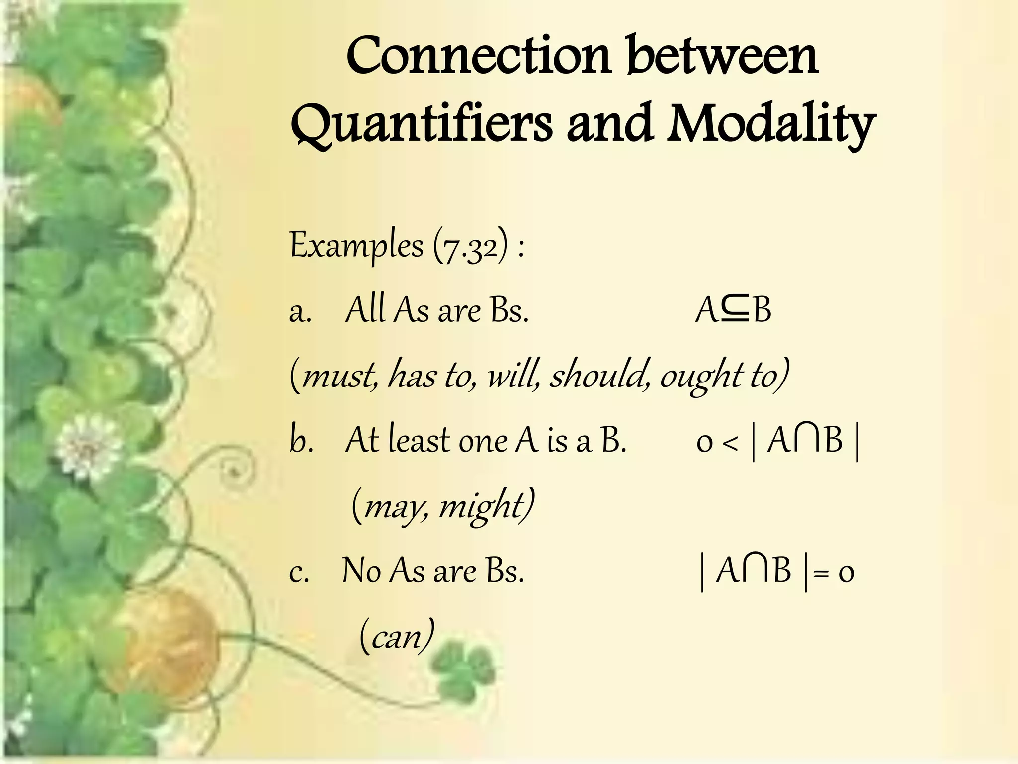 Quantification | PPTX
