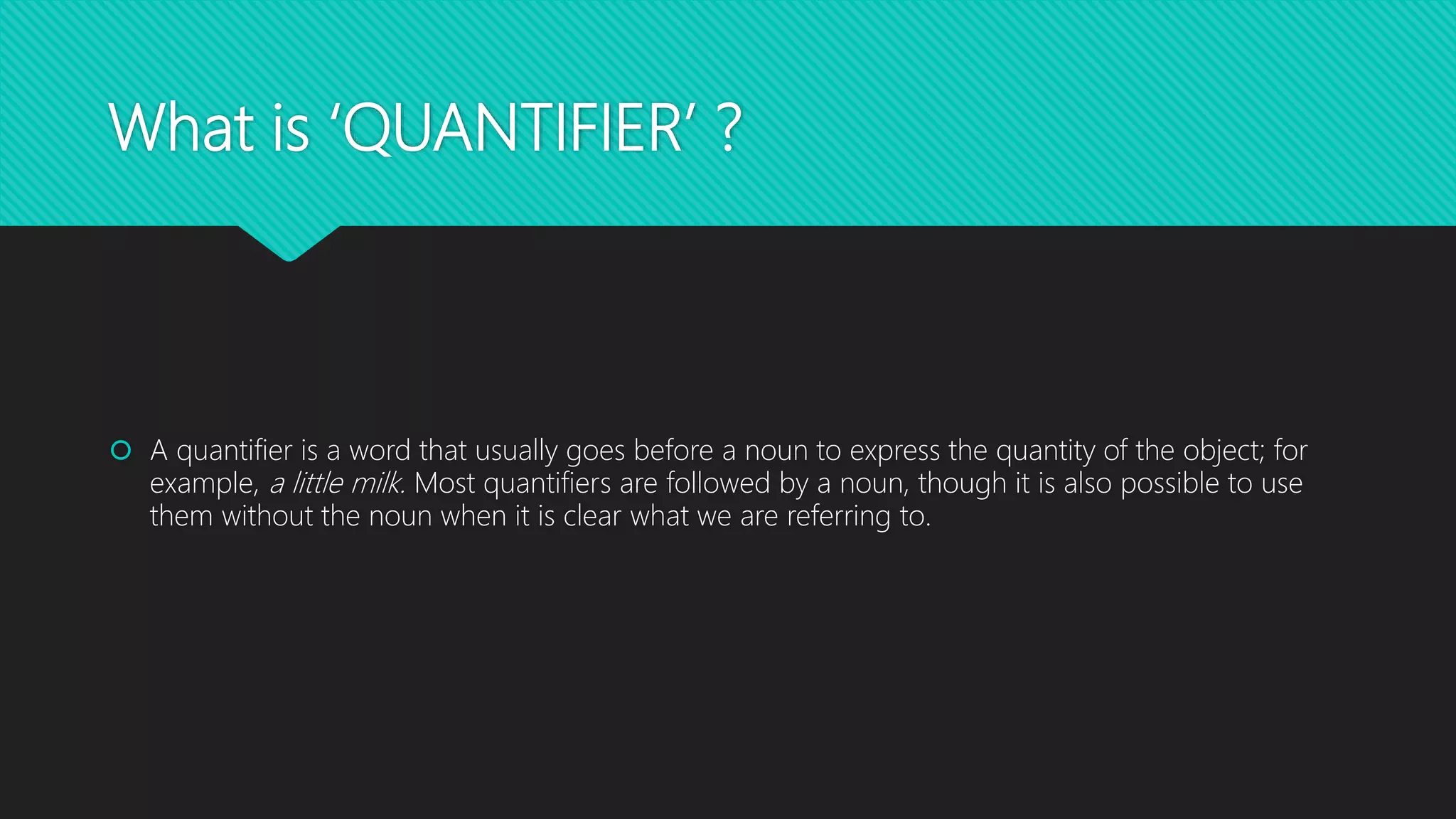 Quantifier grade 9 | PPTX