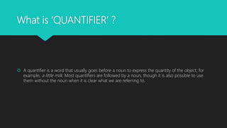 Quantifier grade 9 | PPTX