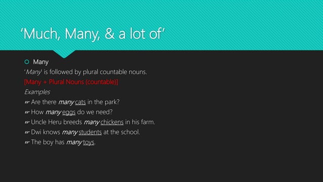 Quantifier grade 9 | PPTX