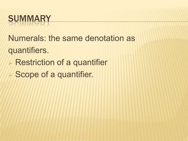 Quantifier part 2 | PPTX