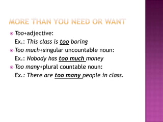 Quantifiers | PPTX