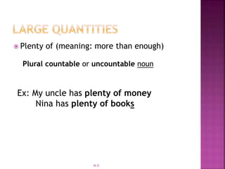 Quantifiers Intermediate | PPTX