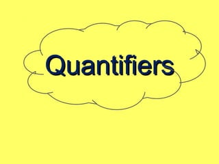 Quantifiers | PPT