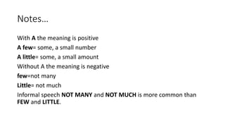 Quantifiers | PPTX