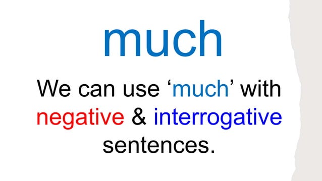 Quantifiers, many, much, lots of, some any | PPTX | Oral care ...