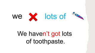 Quantifiers, many, much, lots of, some any | PPTX