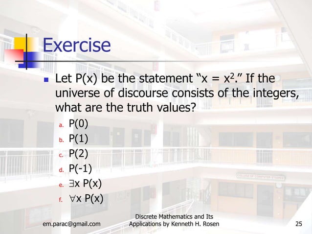 DISCRTE STRUCTURES CSY1-QUANTIFIERS.pptx | Programming Languages | Computing